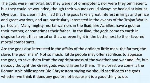 The Iliad, the Basis of Greek Culture and the Western Philosophical ...