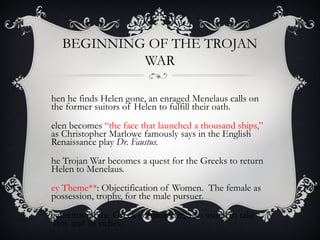 Iliad greek myth homer pgp | PPT