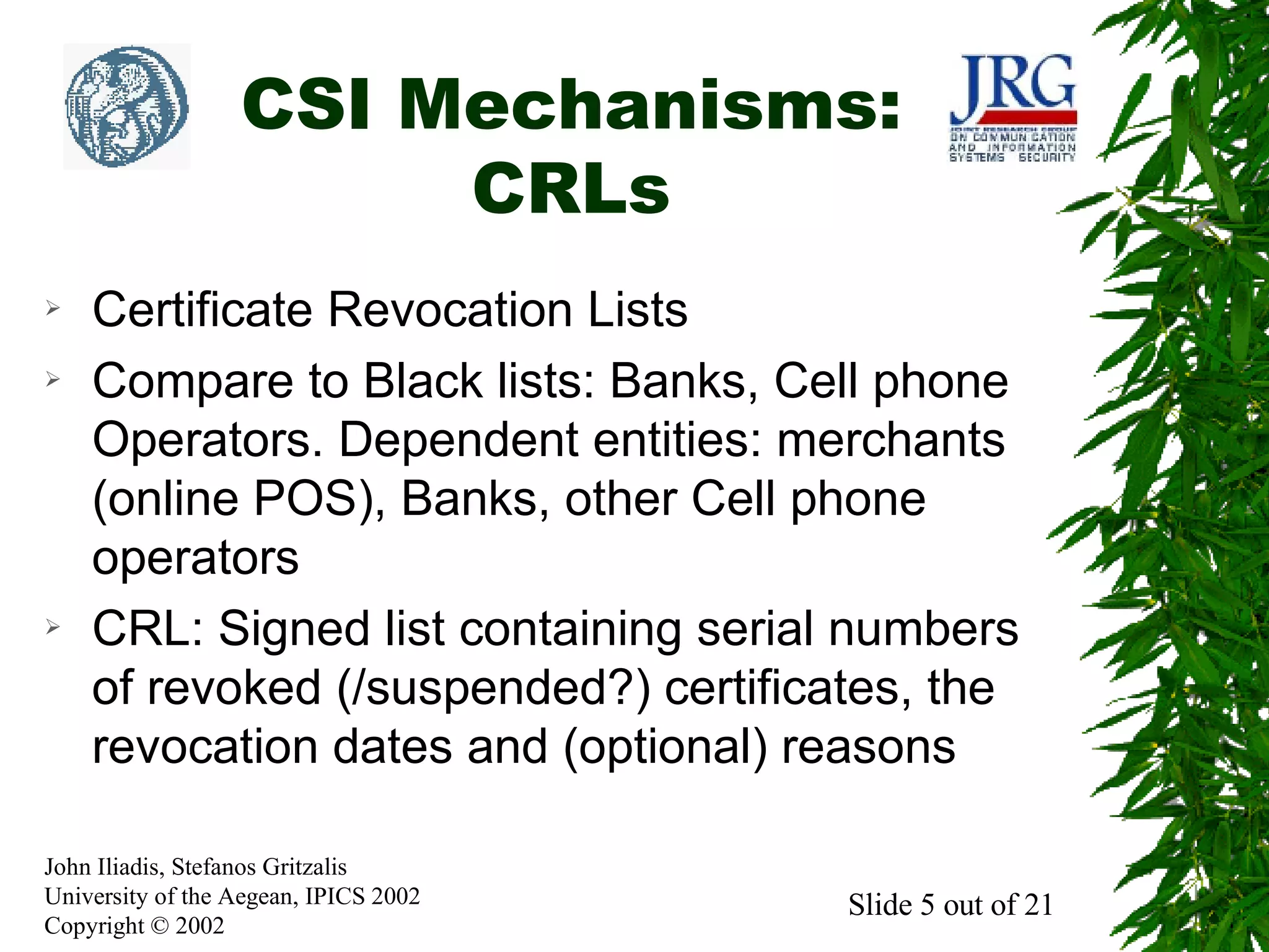 Certificate Revocation: What Is It And What Should It Be | PDF