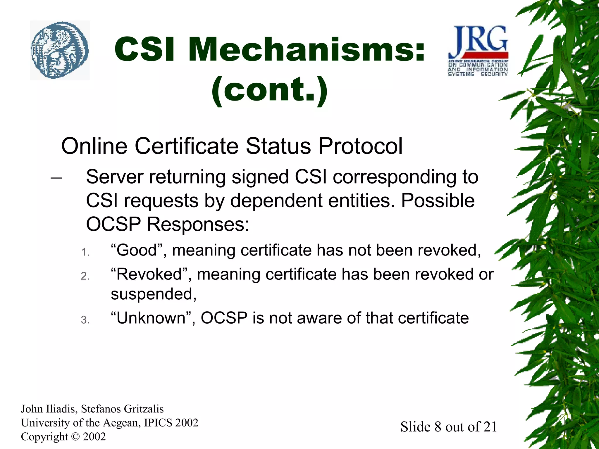 Certificate Revocation: What Is It And What Should It Be | PDF