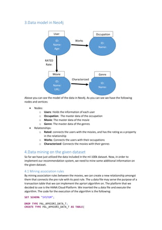 Recommending Movies Using Neo4j | PDF