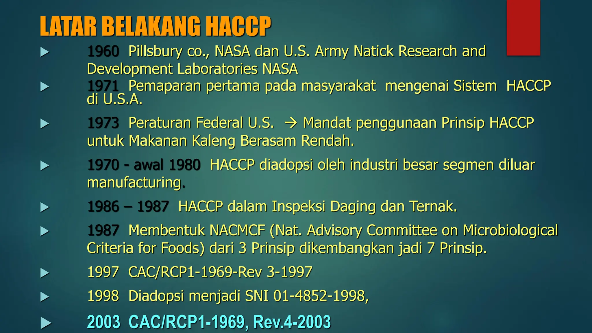 HACCP | PDF
