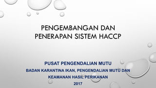 HACCP | PPT