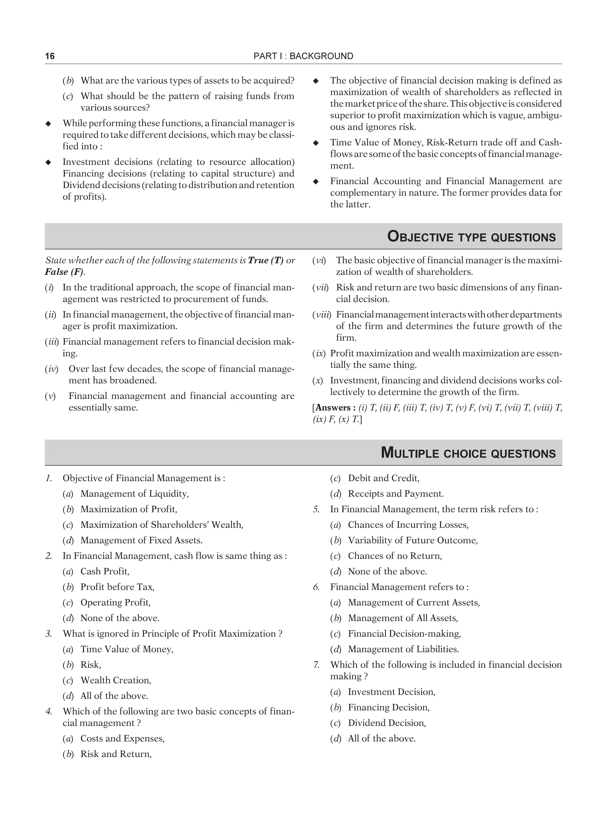 Taxman Financial Management By R.P. Rustagi | PDF