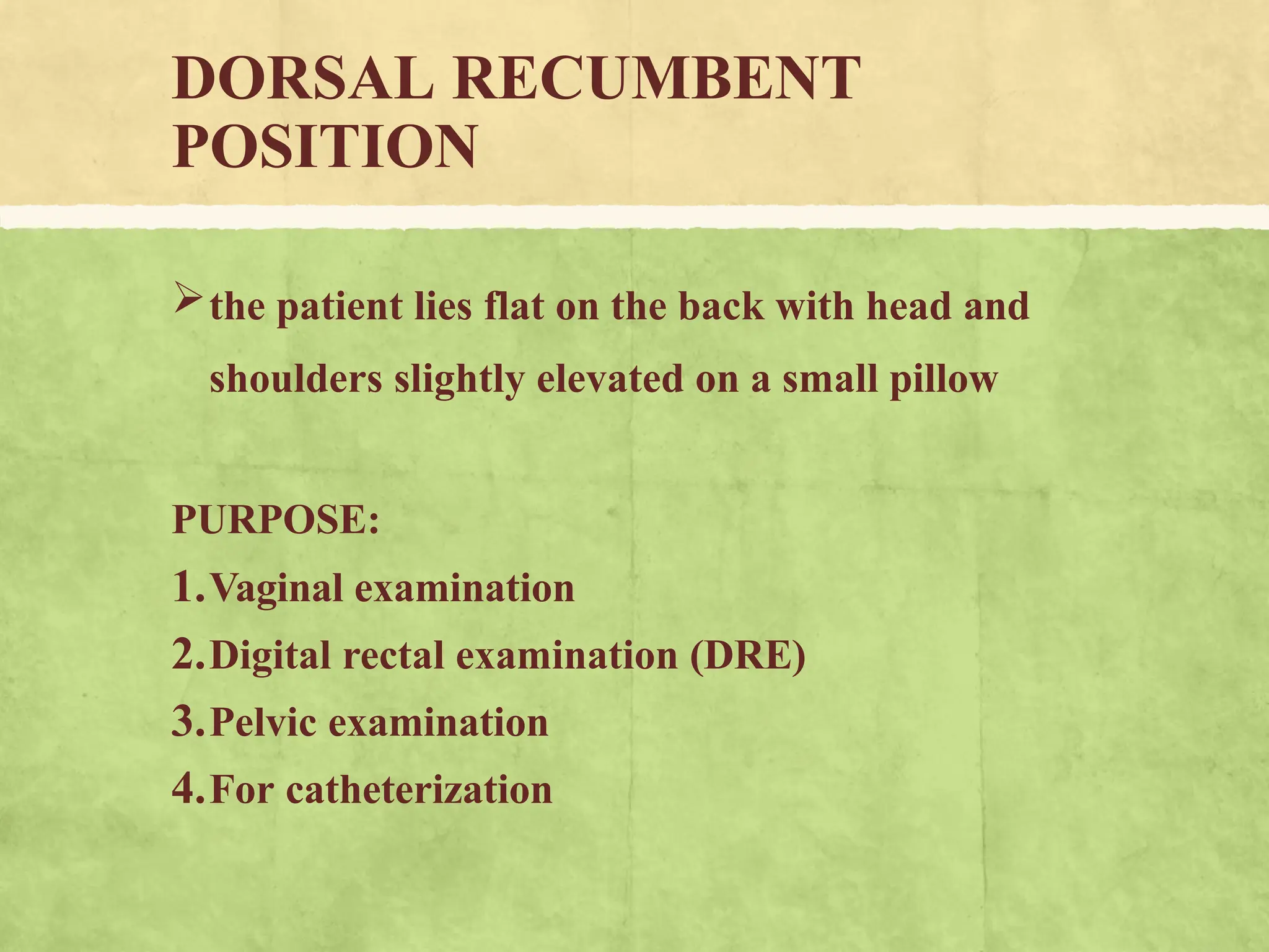 Positioning and Draping of Patients During Medical Examination in the ...