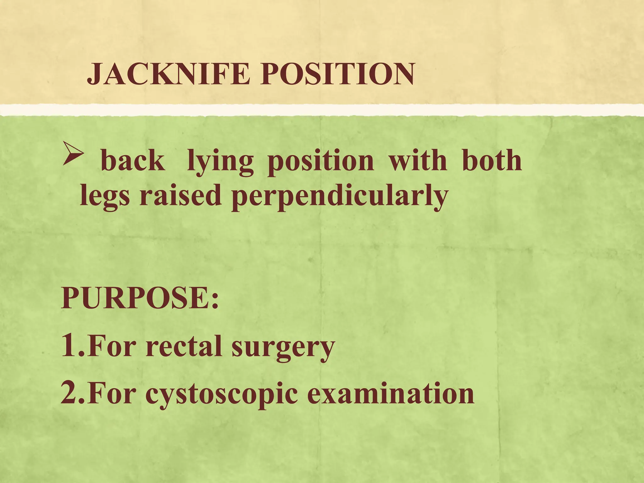 Positioning and Draping of Patients During Medical Examination in the ...
