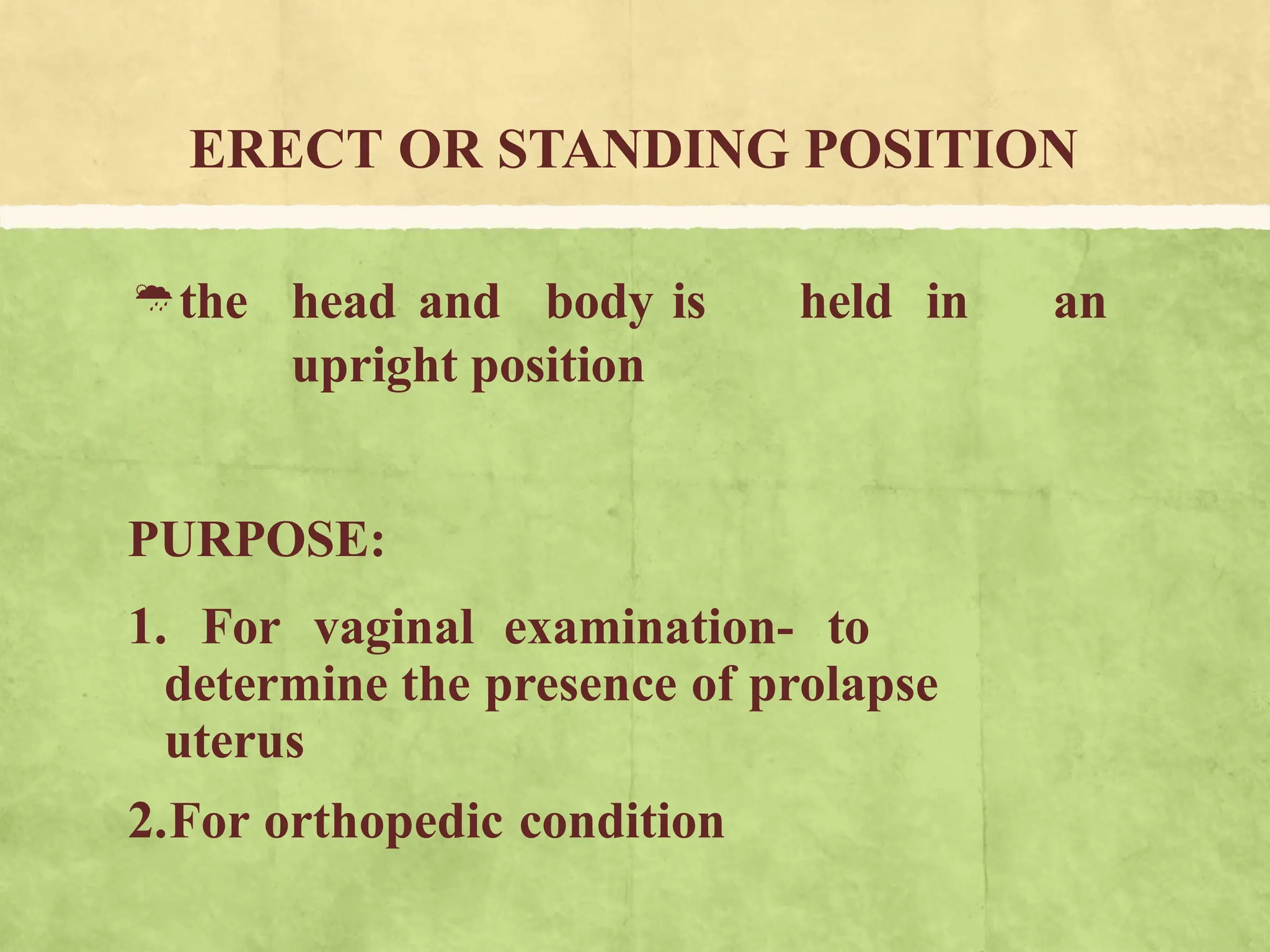 Positioning and Draping of Patients During Medical Examination in the ...