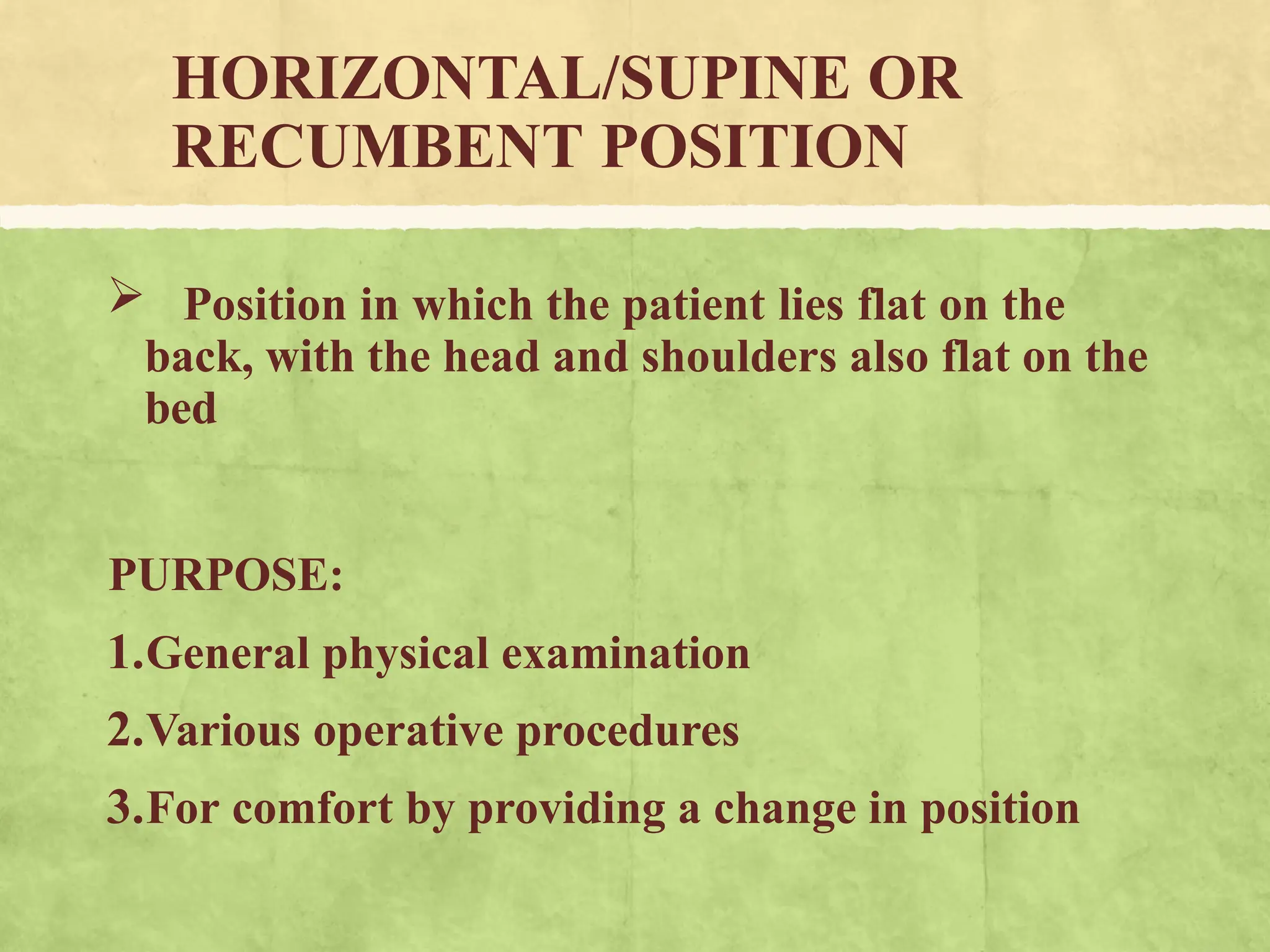Positioning and Draping of Patients During Medical Examination in the ...