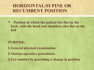 Positioning and Draping of Patients During Medical Examination in the ...