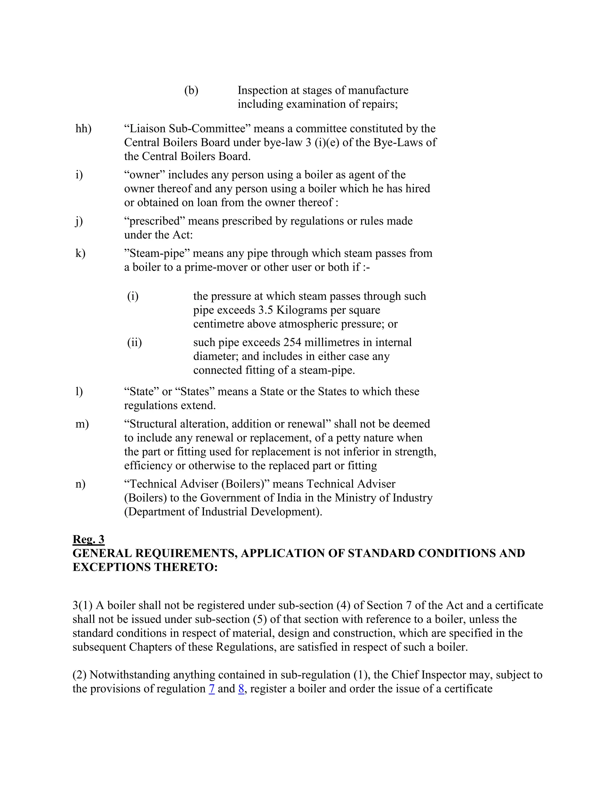 indian-boiler-regulations-1950. . .. | PDF