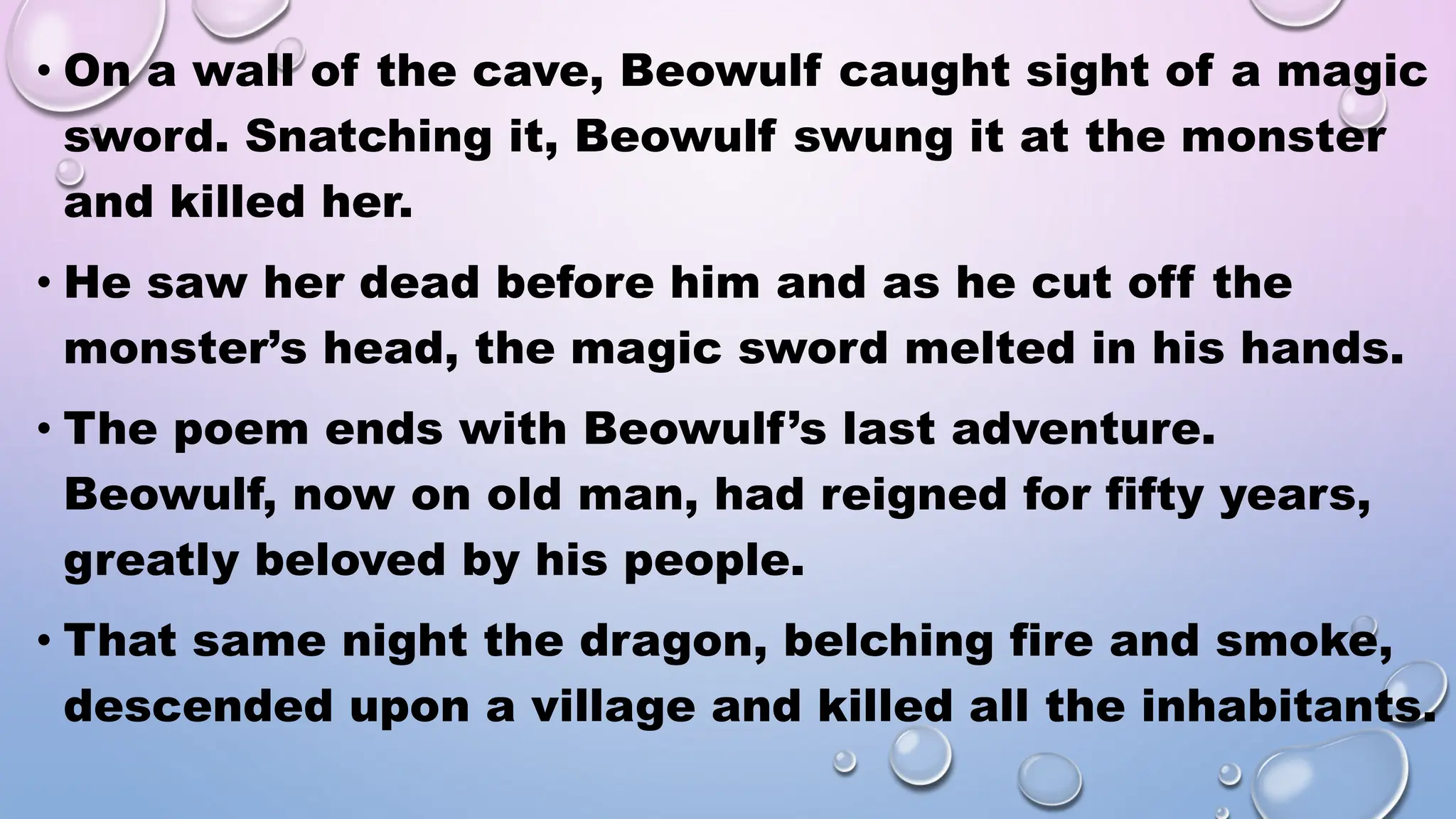 The-epic-story of "the story of-beowulf" | PDF