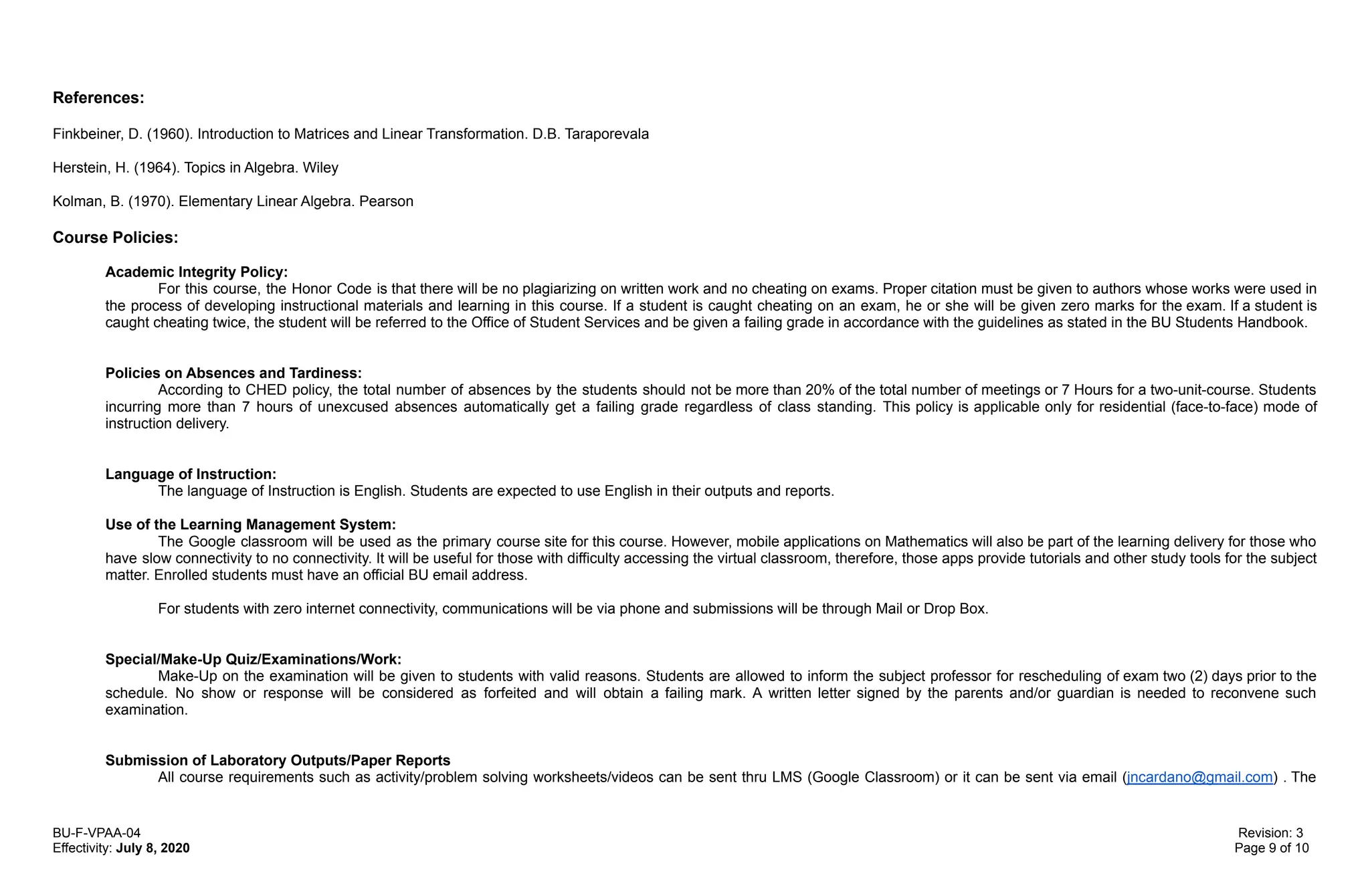 ilide.info-course-syllabus-linear-algebra-sy-2022-2023 | PDF