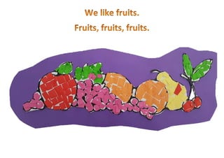 I like fruits fairy tale with pictures | DOCX