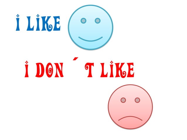 I LIKE I DONT LIKE presentación para practicar.pdf