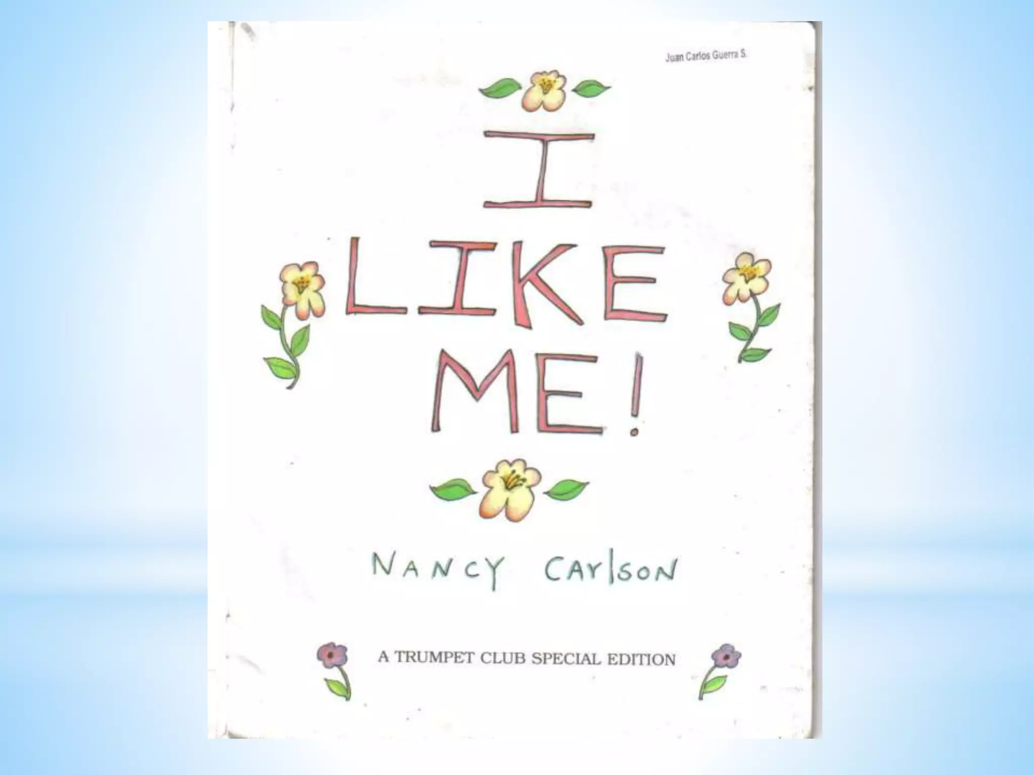 I like me! by nancy carlson | PPTX