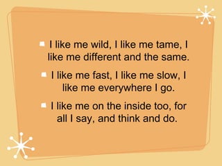 I like myself | PPT