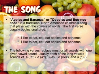 I like to eat! (kids song) | PPT