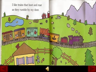 I like trains talking book | PPT