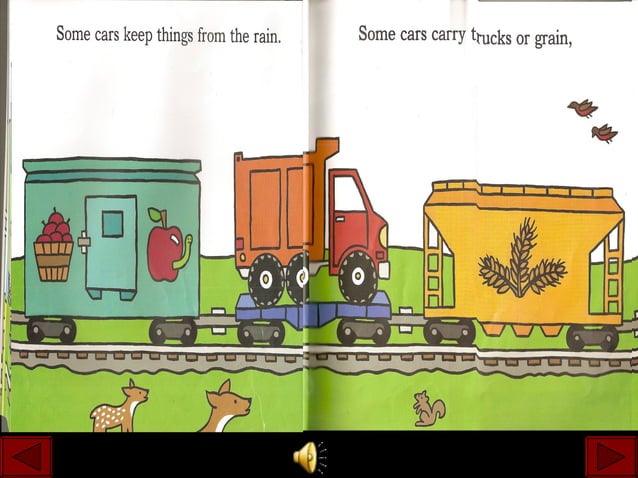 I like trains talking book | PPT