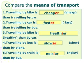 I like travelling unit 2 lesson 7, 3 rd form Moldovan book | PPT