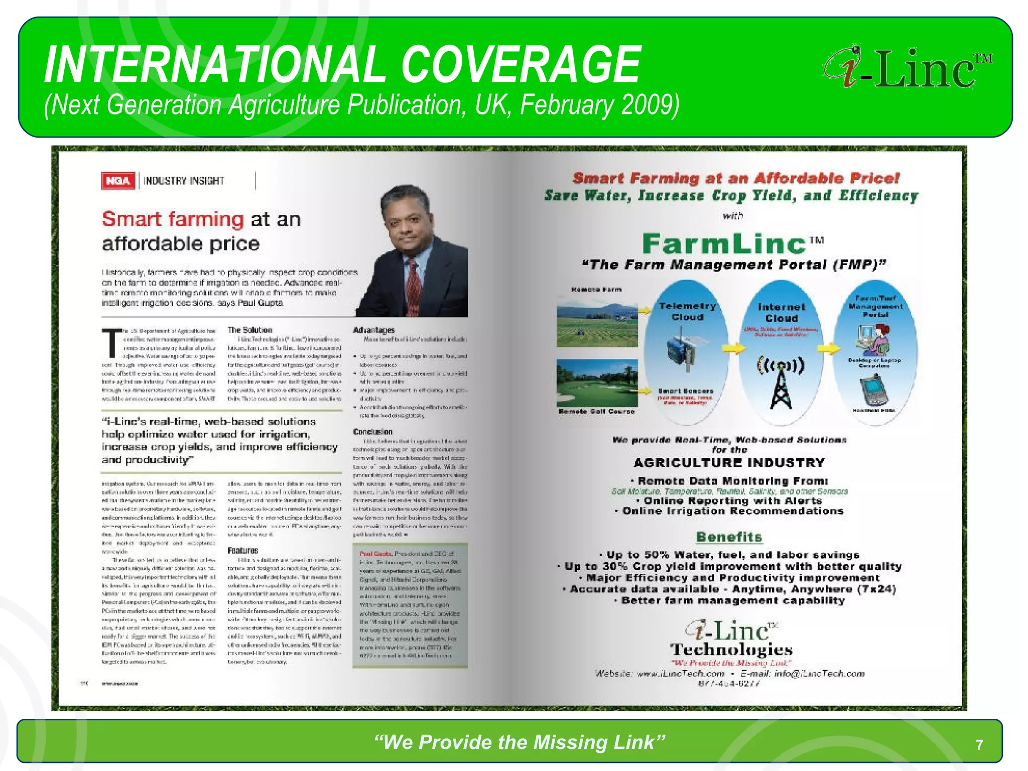 I Linc Technologies Marketing Presentation | PPS