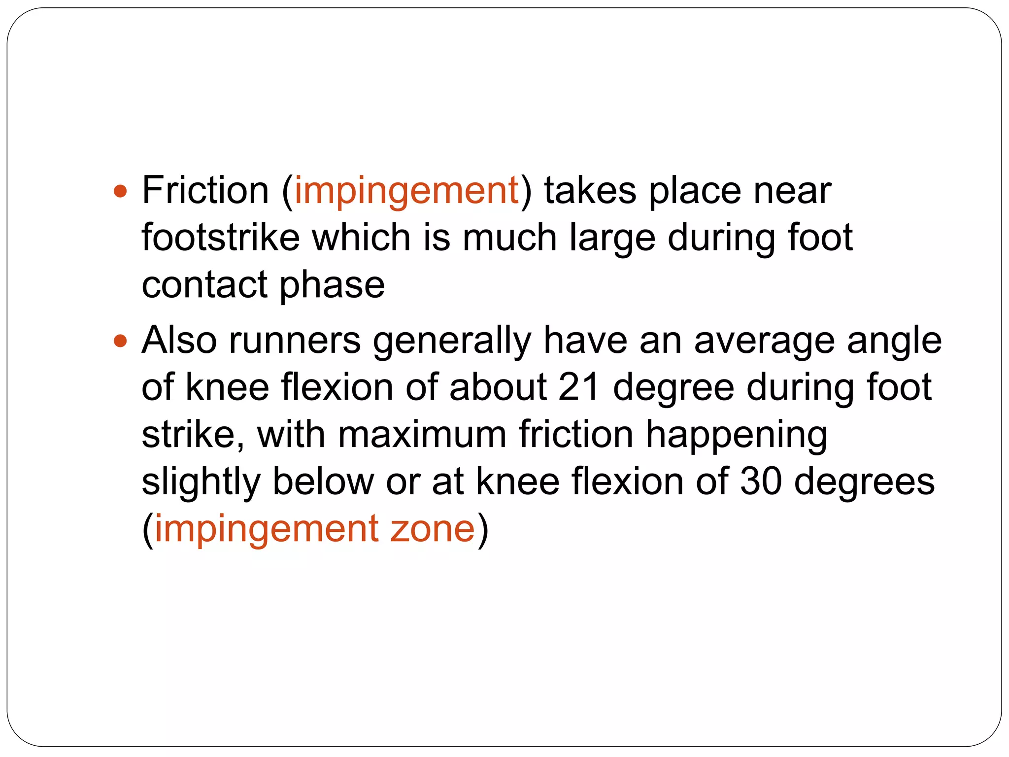 Iliotibial band friction syndrome amongst runners | PPTX