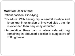 Iliotibial band friction syndrome amongst runners | PPT