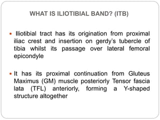 Iliotibial band friction syndrome amongst runners | PPT