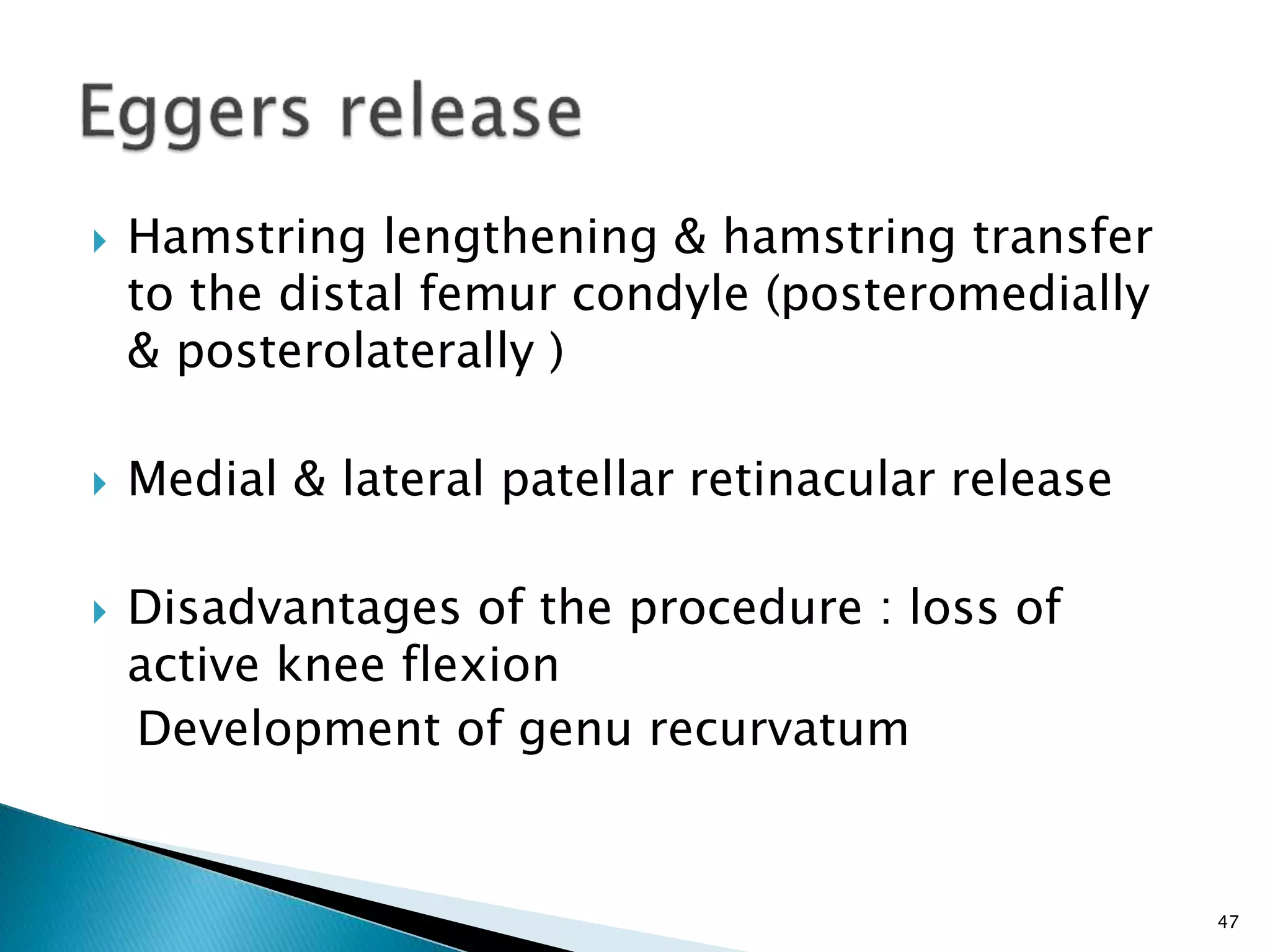 Iliotibial band contracture | PPTX