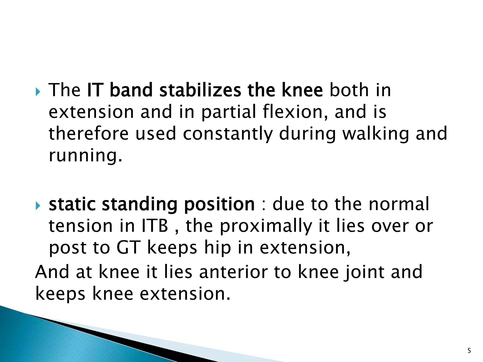 Iliotibial band contracture | PPTX
