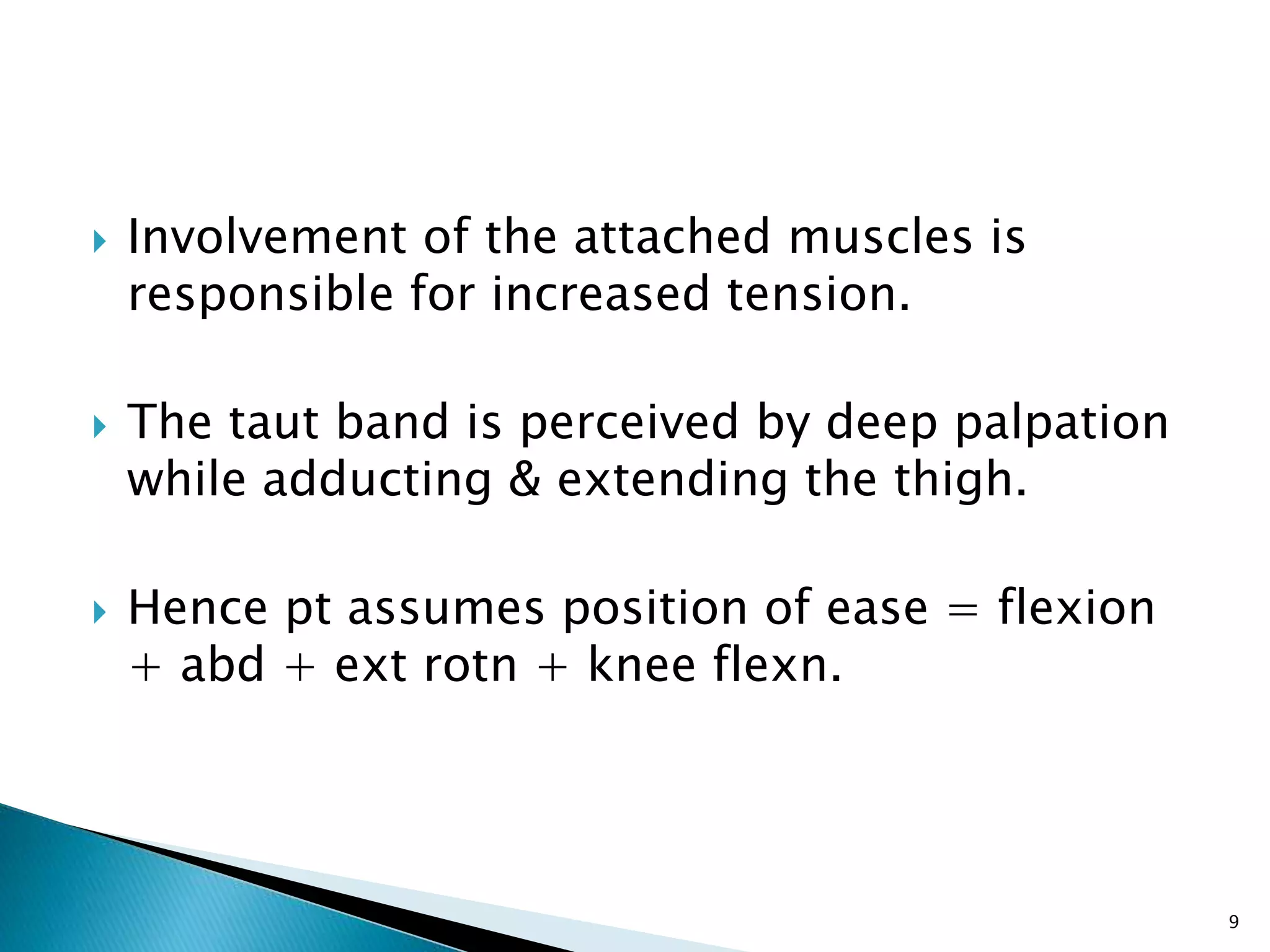 Iliotibial band contracture | PPTX