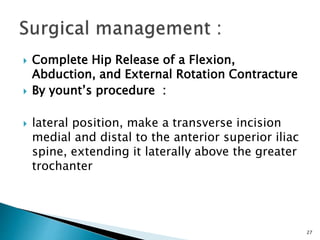 Iliotibial band contracture | PPTX