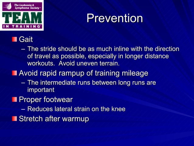 Iliotibial Band Syndrome (Itbs) | PPT | Death, Injury, or Military ...