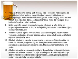 Ili pijes ili vozis! | PPT