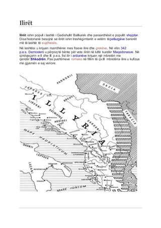 Iliria dhe organizimi politik i saj | DOCX