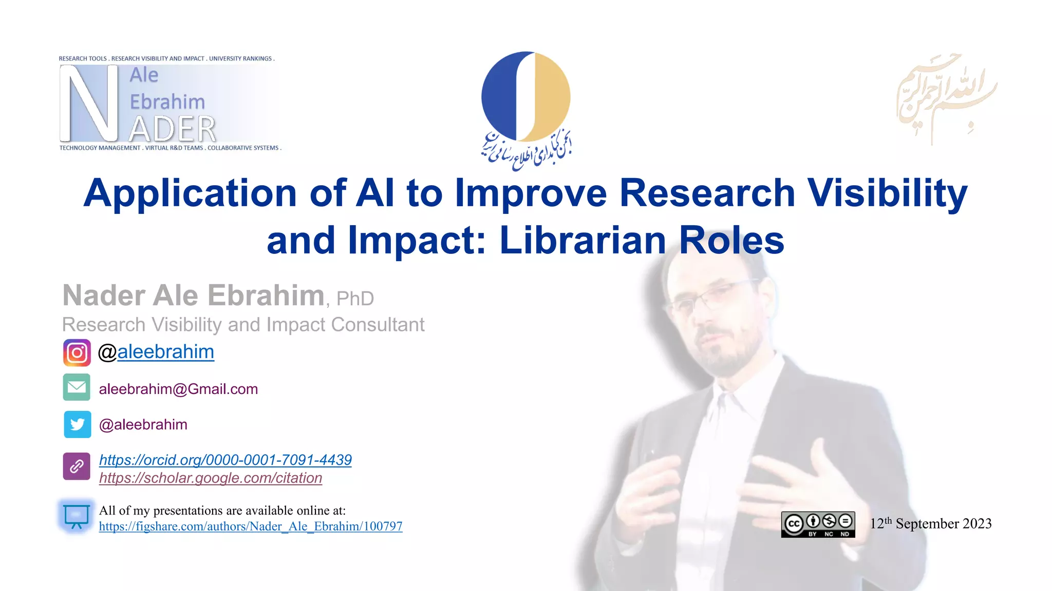 Application of AI to Improve Research Visibility and Impact: Librarian ...