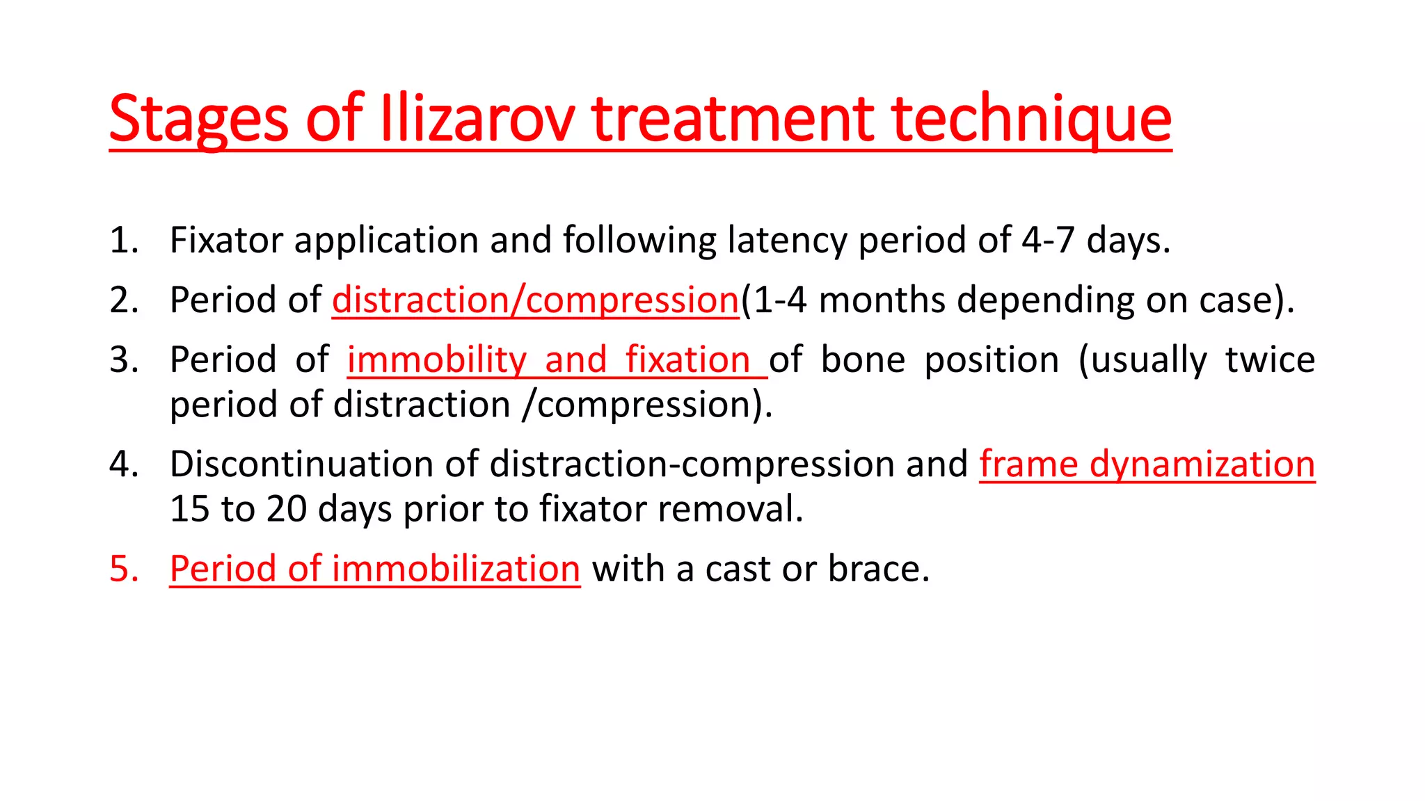 ILIZAROV EXTERNAL FIXATOR | PPTX