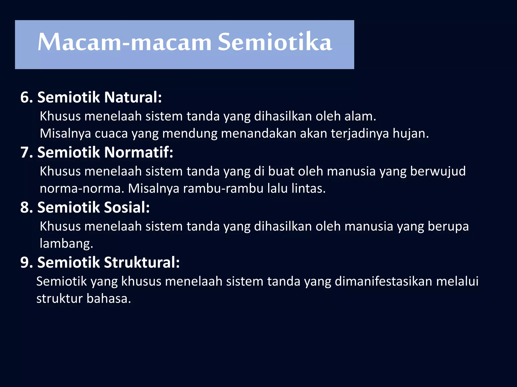 Komunikasi Semiotika | PPTX