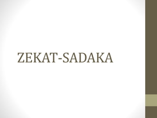 İlkokul Zekat, Sadaka | PPTX