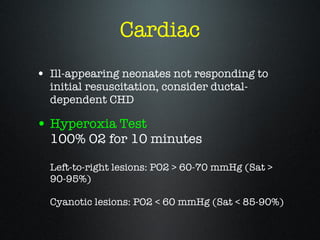 Ill appearing neonates | PPT