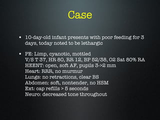 Ill appearing neonates | PPT