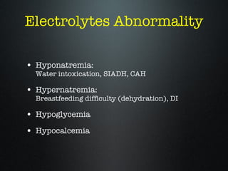 Ill appearing neonates | PPT
