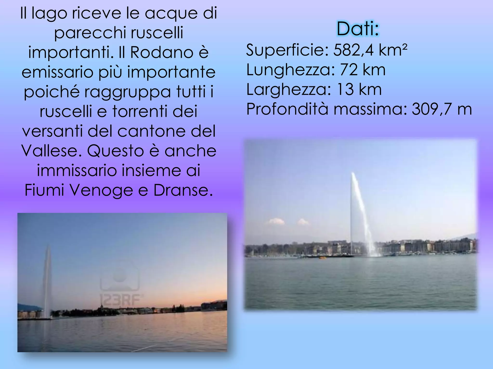 Lago di Lemano, o Ginevra. Fantoni Sophia | PPTX