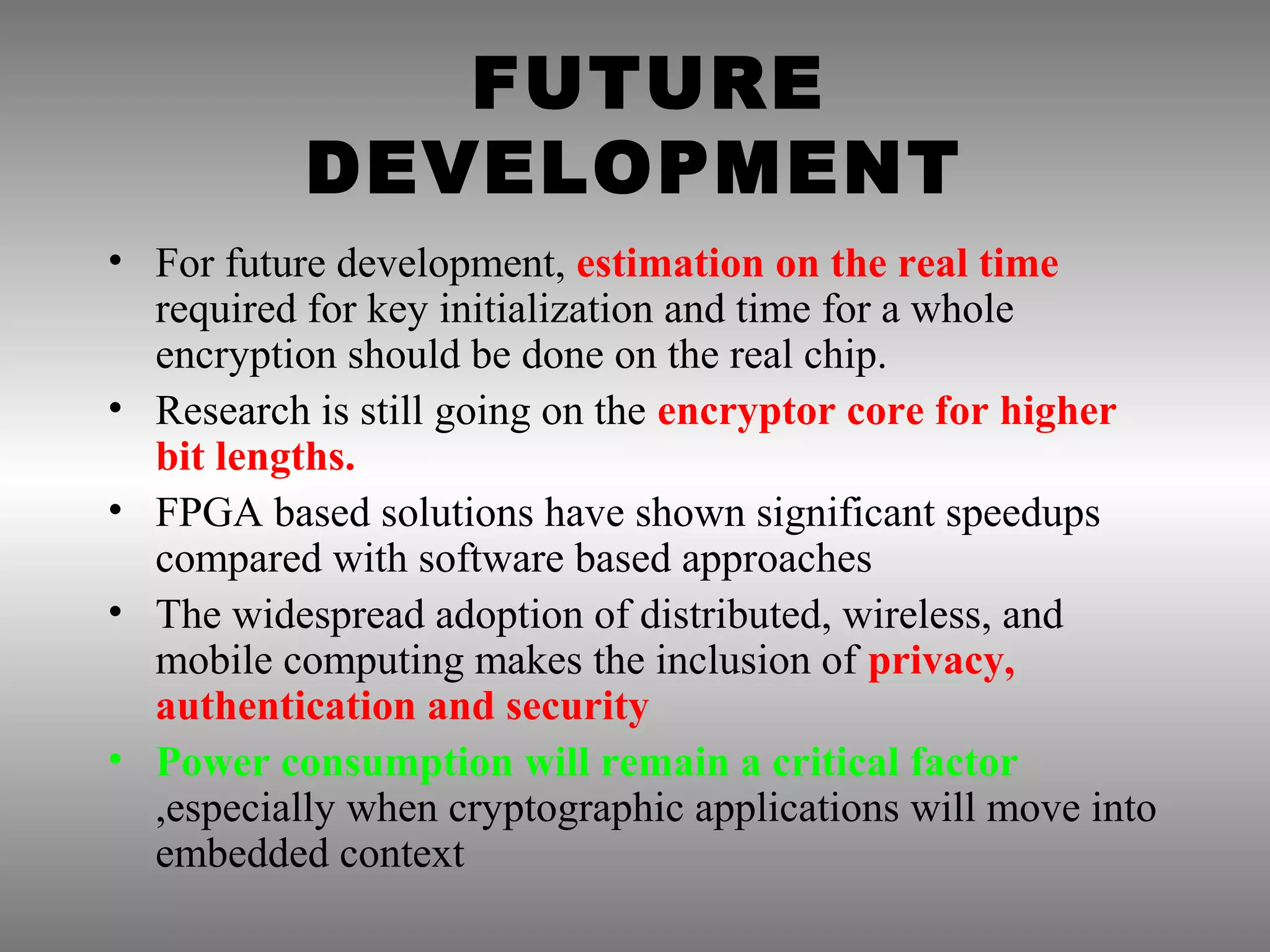 Fault Detection Scheme for AES Using Composite Field | PPT