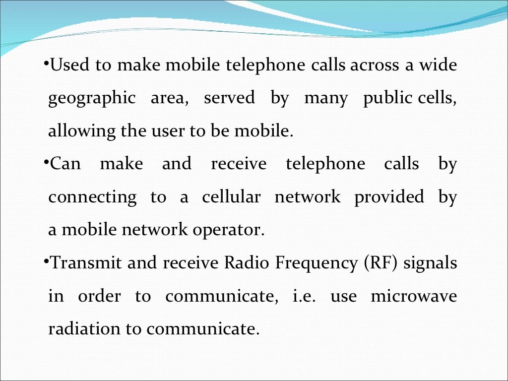 Ill effects of mobile