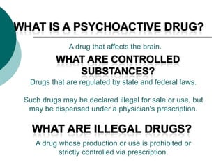Illegal drugs | PPT