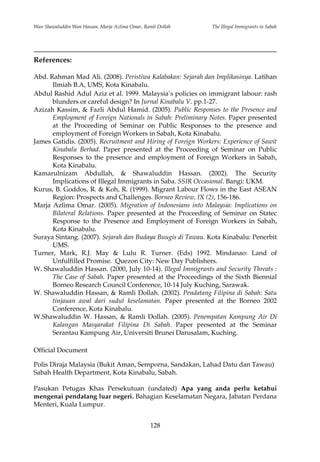 Illegal immigrants in sabah | PDF