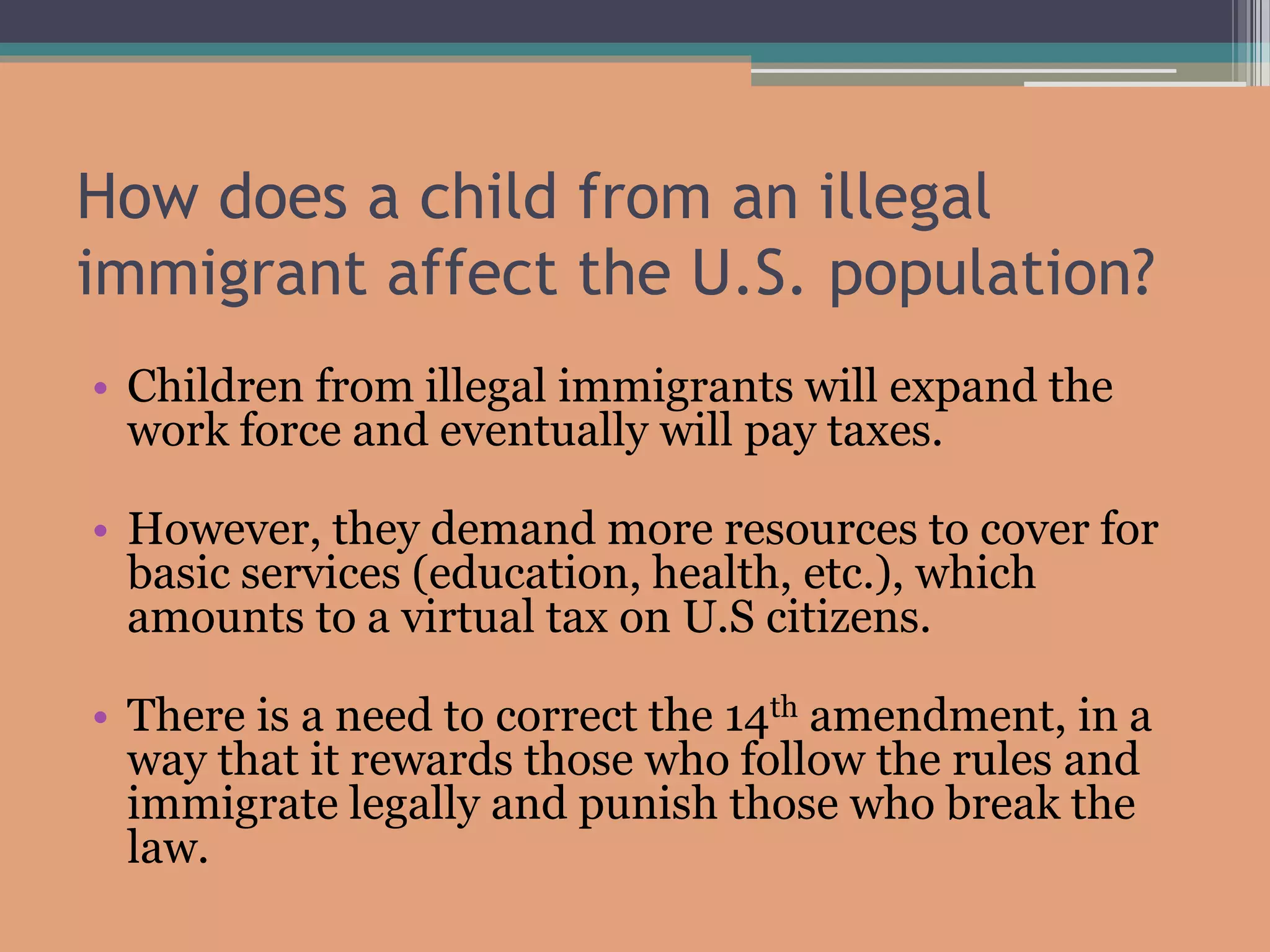 Illegal immigration power point | PPTX