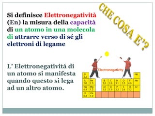Il legame chimico elettronegativita' | PPTX