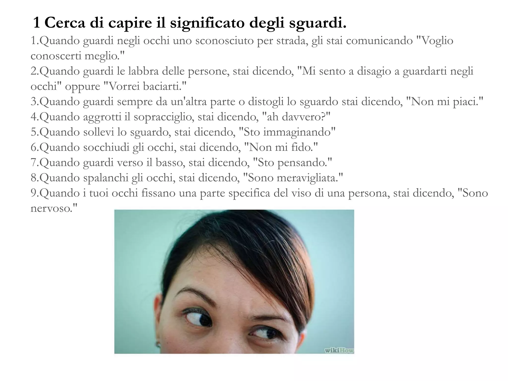 Il linguaggio del corpo - Iva Martini | PPTX | Television | Entertainment